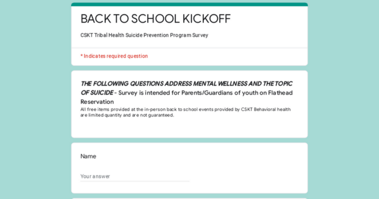 News & Events | CSKT Tribal Health